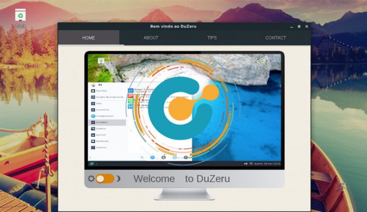 DuZeru OS: As Easy as It Gets | DcData — Linux Tech